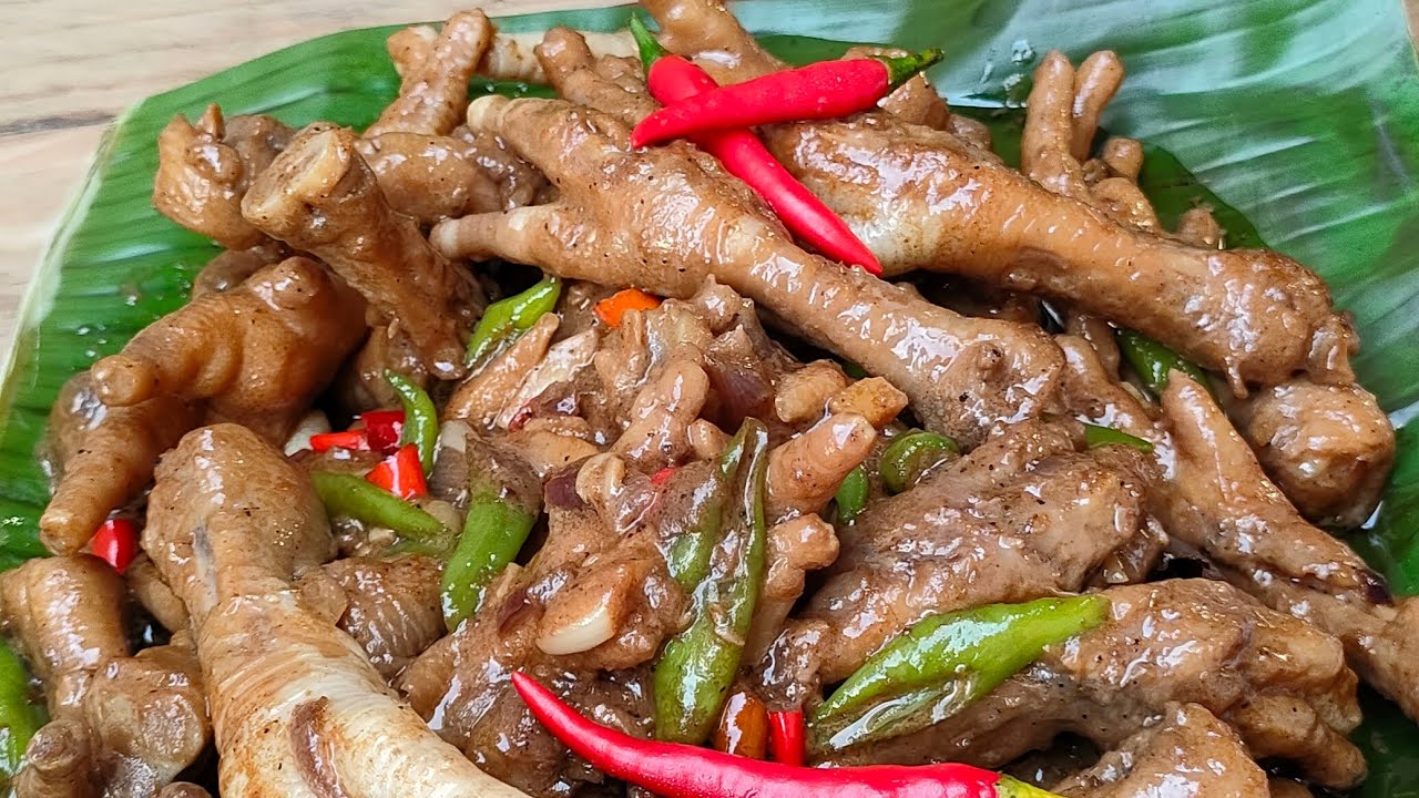 Spicy Chicken Feet - YouTube