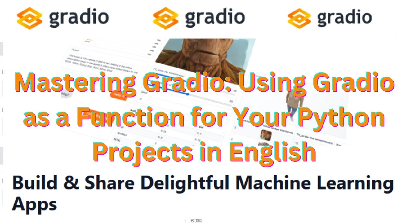 Mastering Gradio Using Gradio As A Function For Your Python Projects In English Youtube