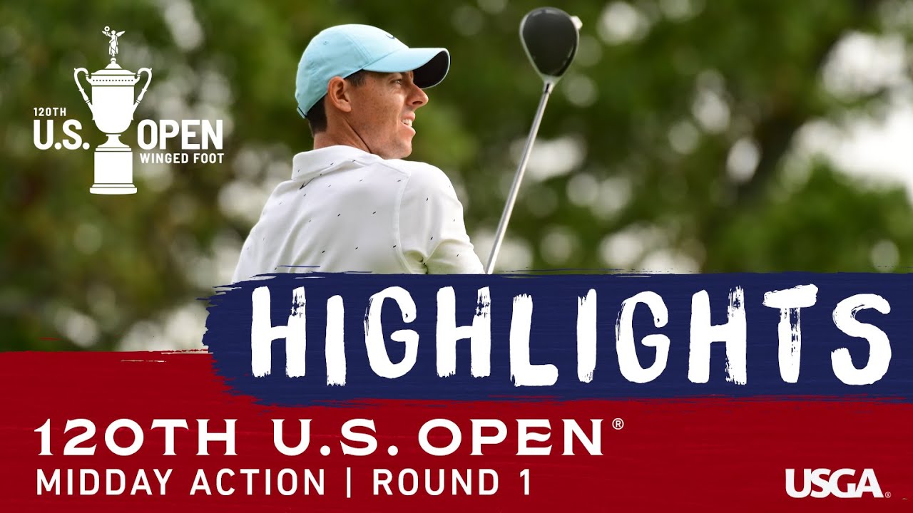 2020 U.S. Open, Round 1: Midday Highlights - YouTube