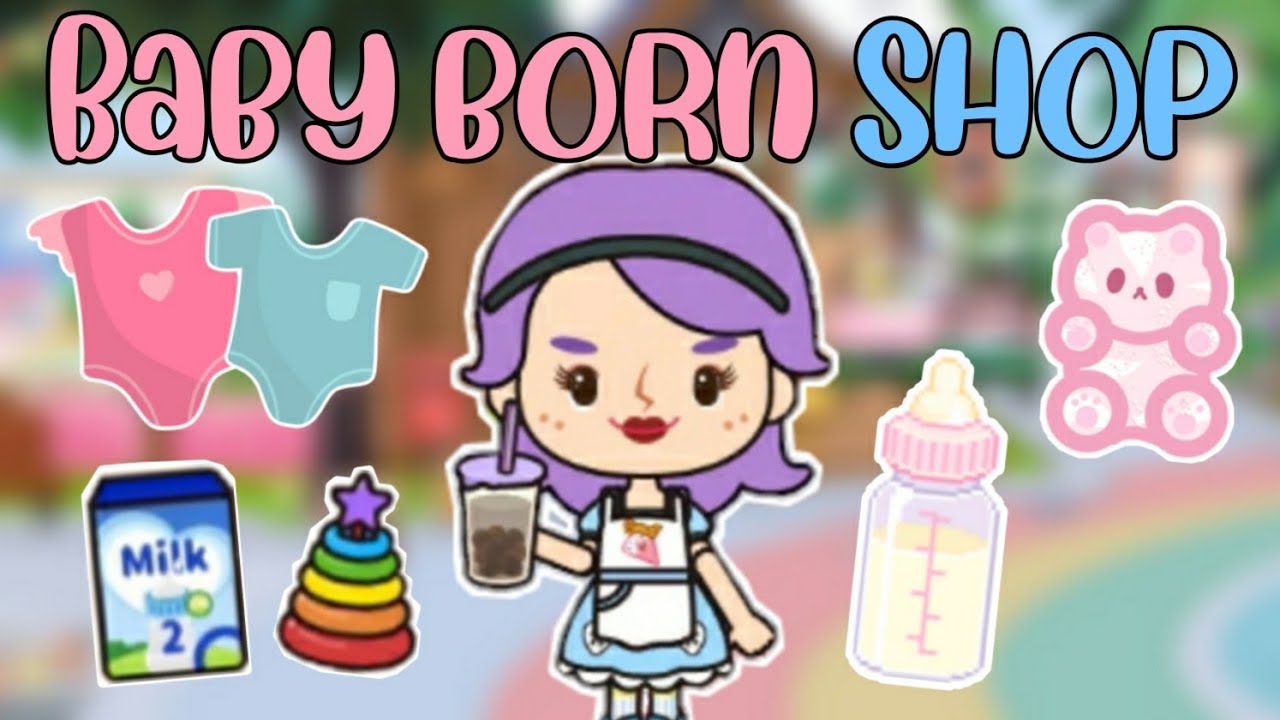 |Baby Born Shop 🍼🧸🎒|Miga world| - YouTube
