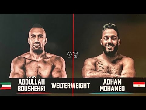 UAE WARRIORS 43 - 🇪🇬 ADHAM MOHAMED VS 🇰🇼 ABDULLAH BOUSHEHRI - YouTube
