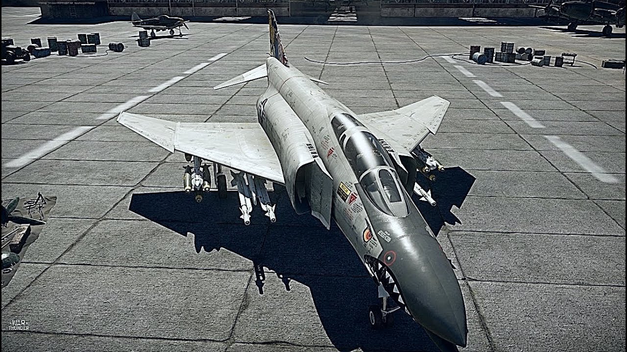 War Thunder F-4C Phantom II Kill Montage - Cannon Pods are OP! - YouTube