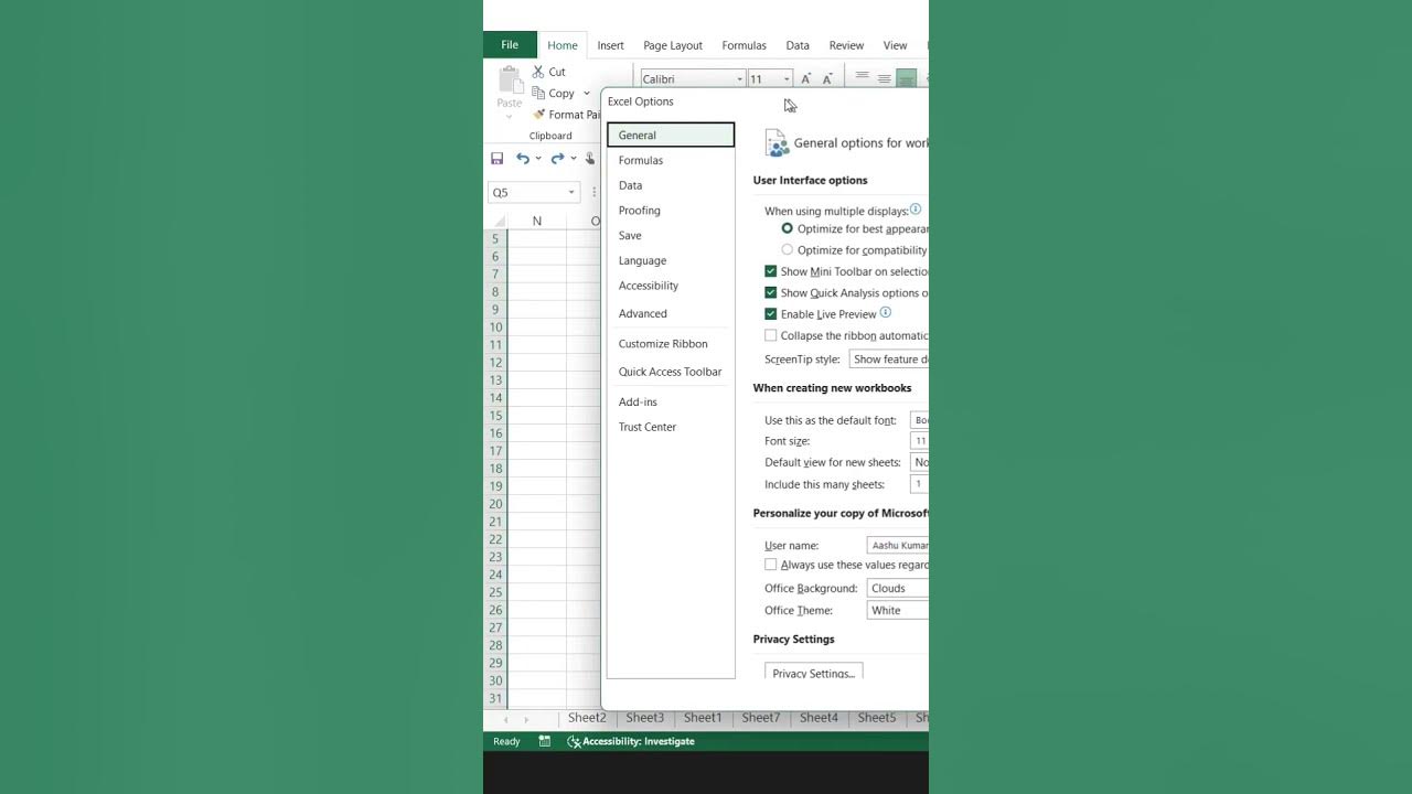 Excel New Tips And Shortcuts Ytshorts Msexcel Excelshorts Exceltips Excelshortcuts Youtube