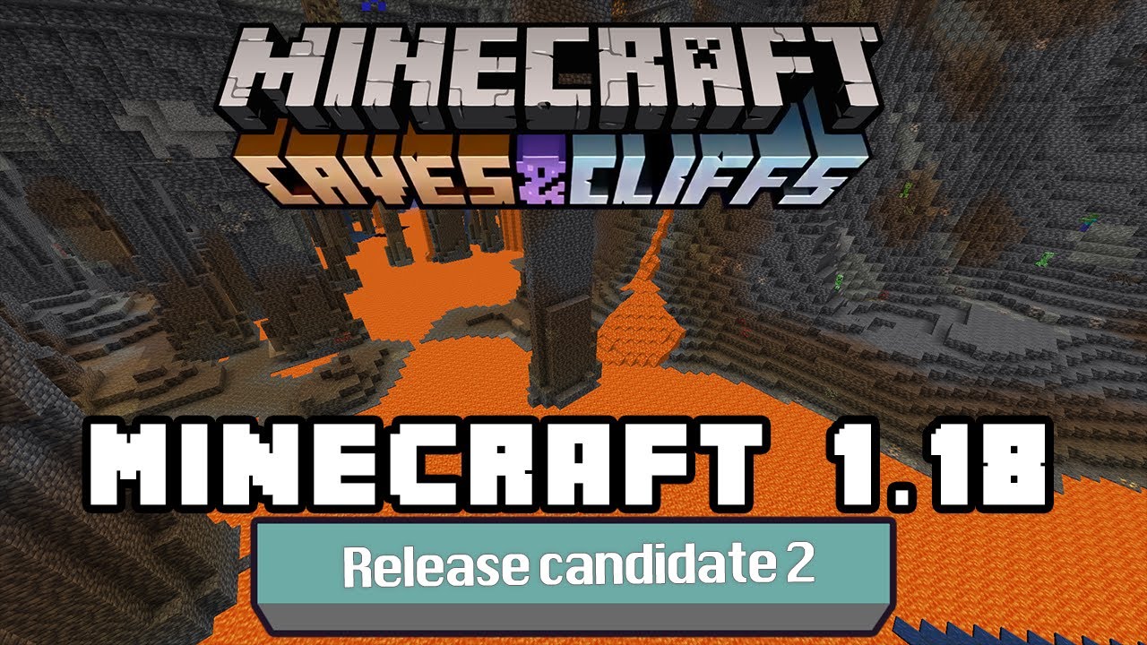 Minecraft 1.18 – Release candidate 2 – Más lagos de lava - YouTube