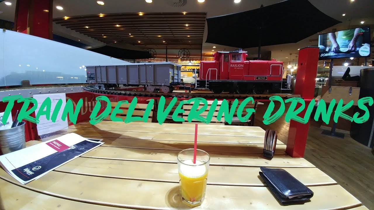 Amazing Train Vytopna Railway Restaurant | Prague | Czech Republic ...