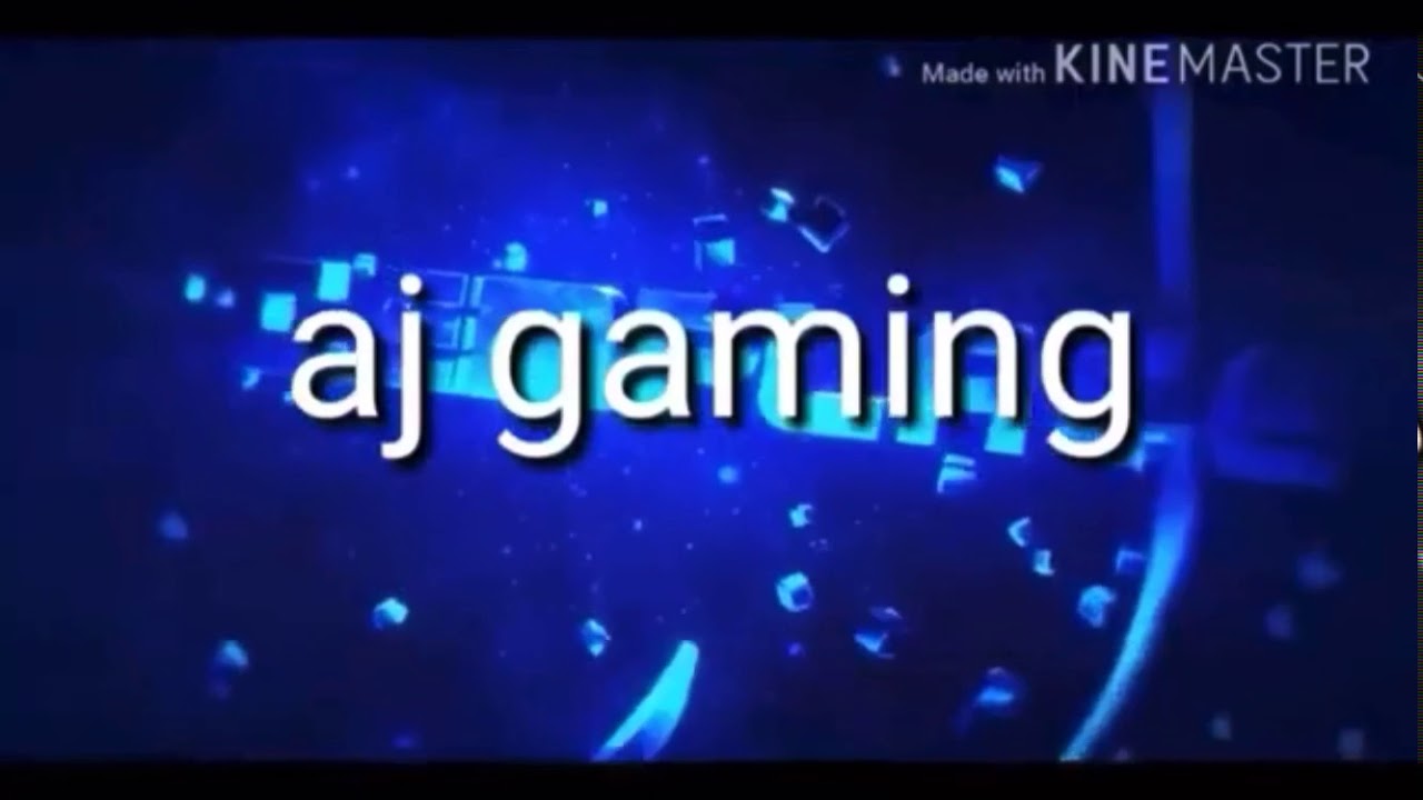 Aj gaming intro epic - YouTube