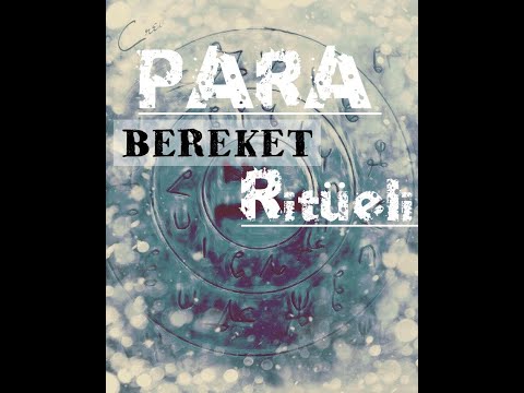 PARA RİTÜELİ .%💯.  KAZANCIN VE BEREKETİN ARTSIN. Manevi Bilge