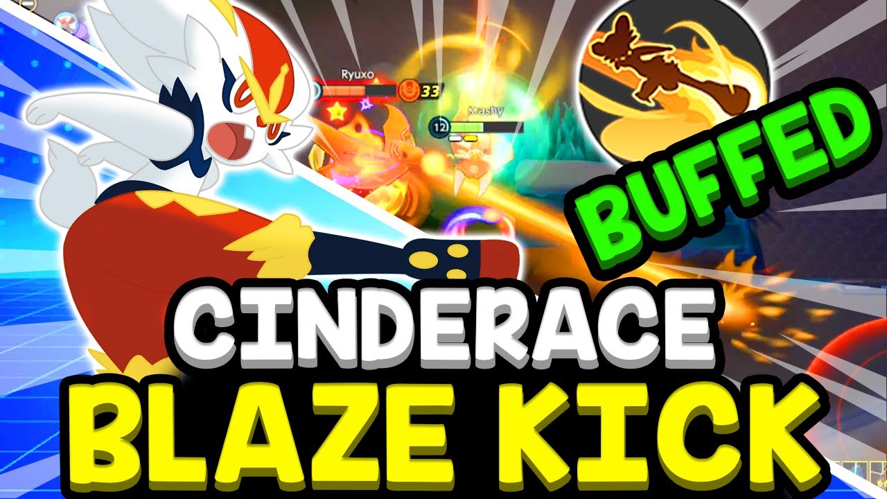 IS BLAZE KICK VIABLE!? *Cinderace BUFFED* - Pokemon Unite Dragonite ...