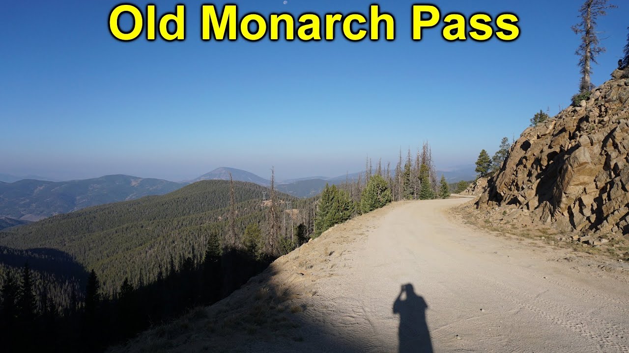 2K20 (EP 37) Historic US-50 Over Old Monarch Pass in Colorado (1919 ...