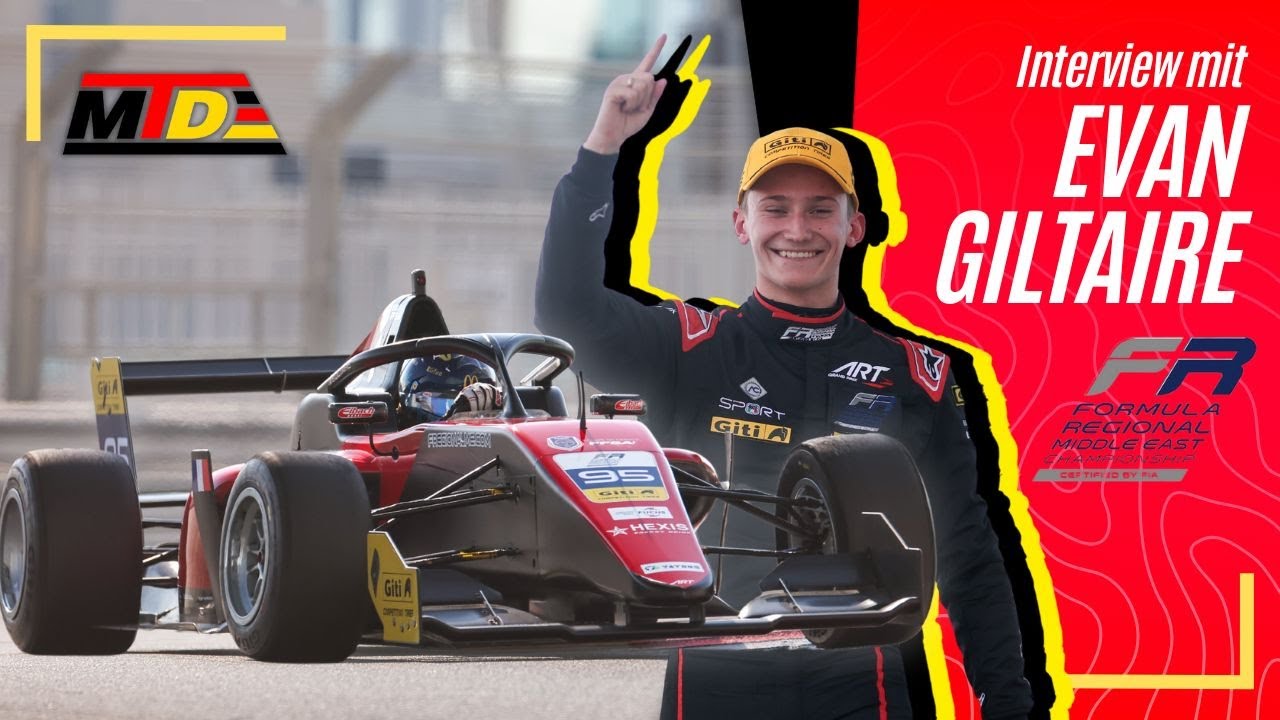 Interview mit Evan Giltaire - Rennfahrer - YouTube
