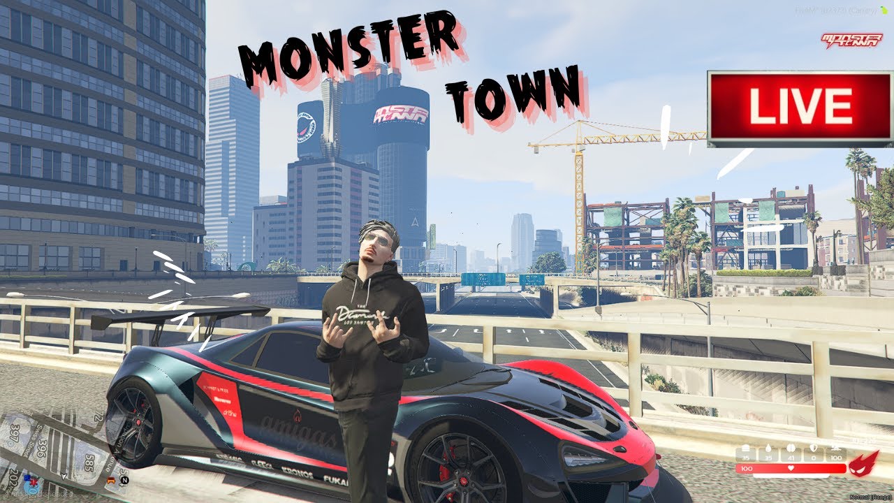 Fivem Monster Town 05/06/66 - YouTube