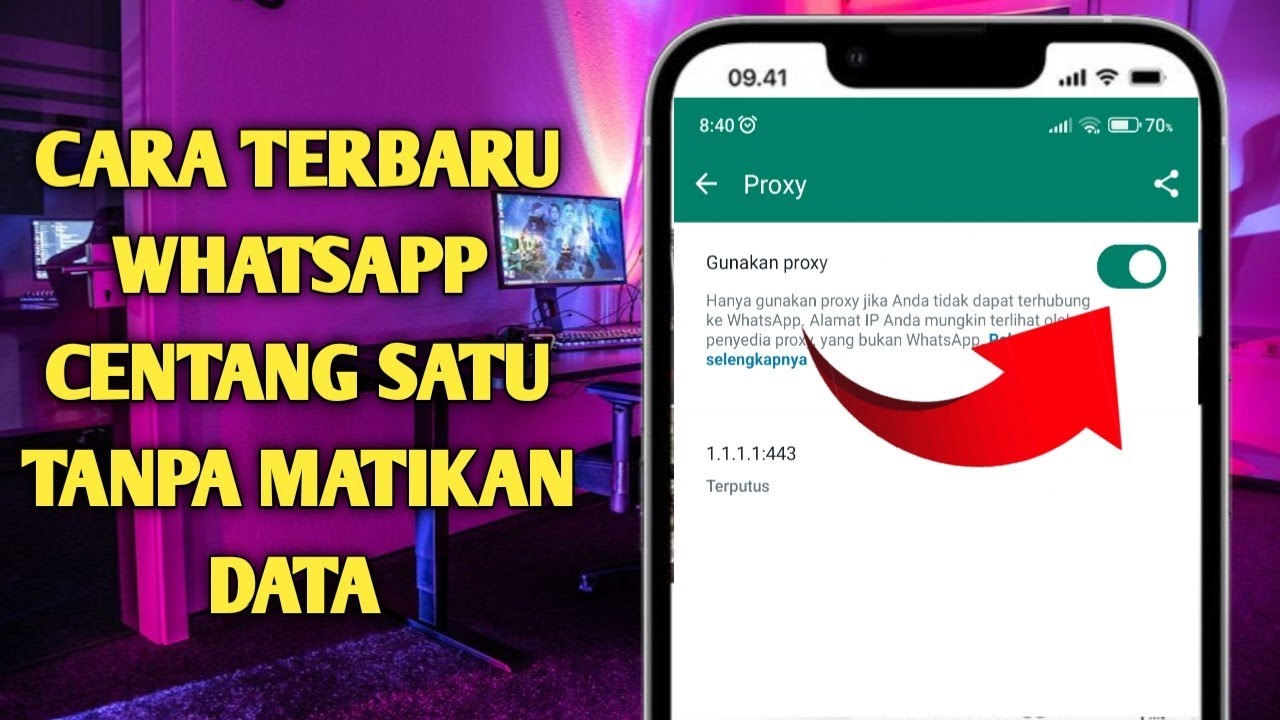 TERBARU!!! CARA MEMBUAT WHATSAPP CENTANG SATU TANPA MATIKAN DATA DAN TANPA MENGGUNAKAN APLIKASI ...
