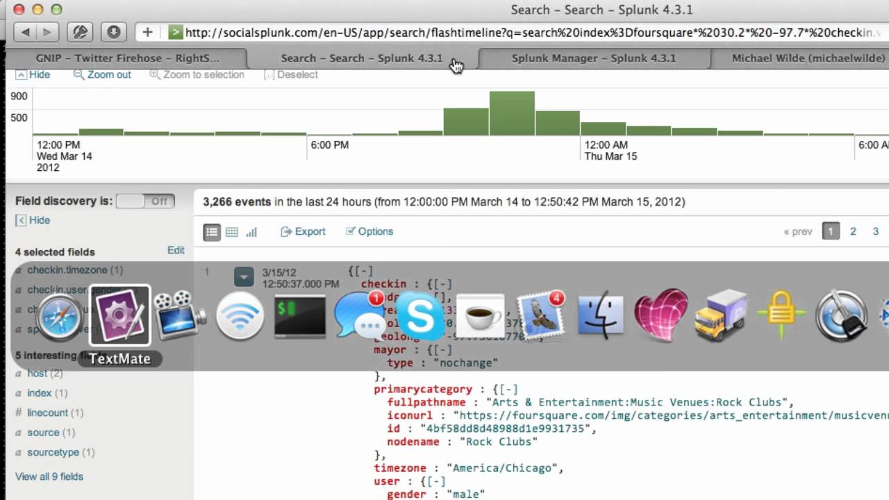 Splunkin' SXSW with Foursquare and SCHED.ORG - YouTube