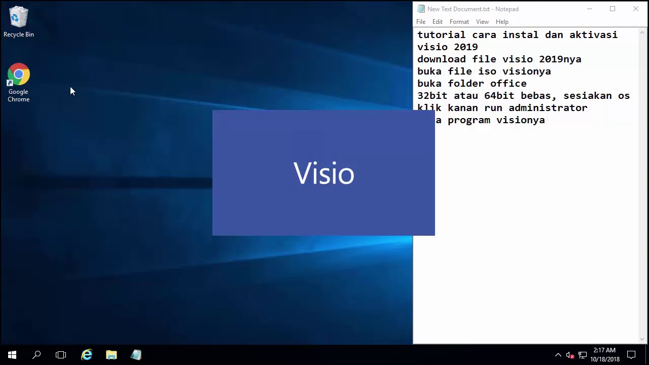activation visio 2019 - YouTube