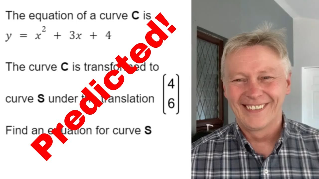 Predicted iGCSE Maths 2023 Translate by a Vector - YouTube