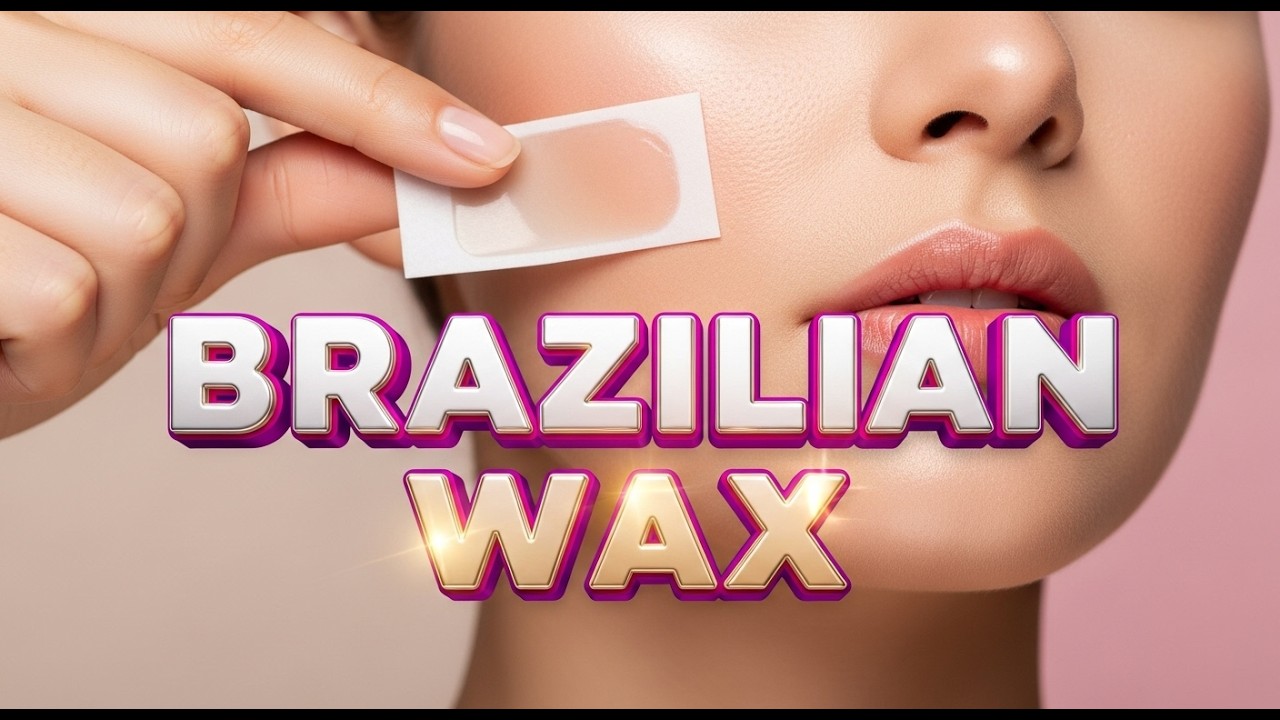 Brazilian Wax Tutorial For Beginners: Facial Hair Removal - YouTube