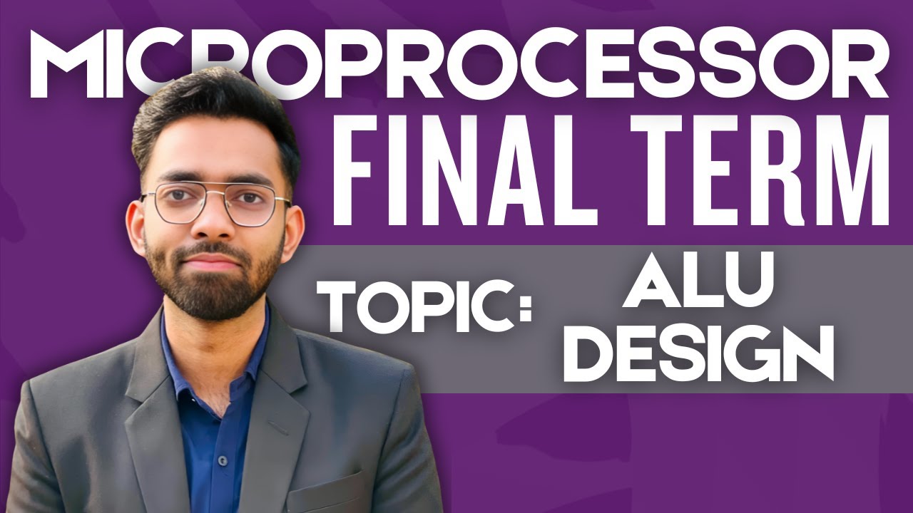 [AIUB] Microprocessor & Embedded System Final Term | Topic : ALU Design - YouTube