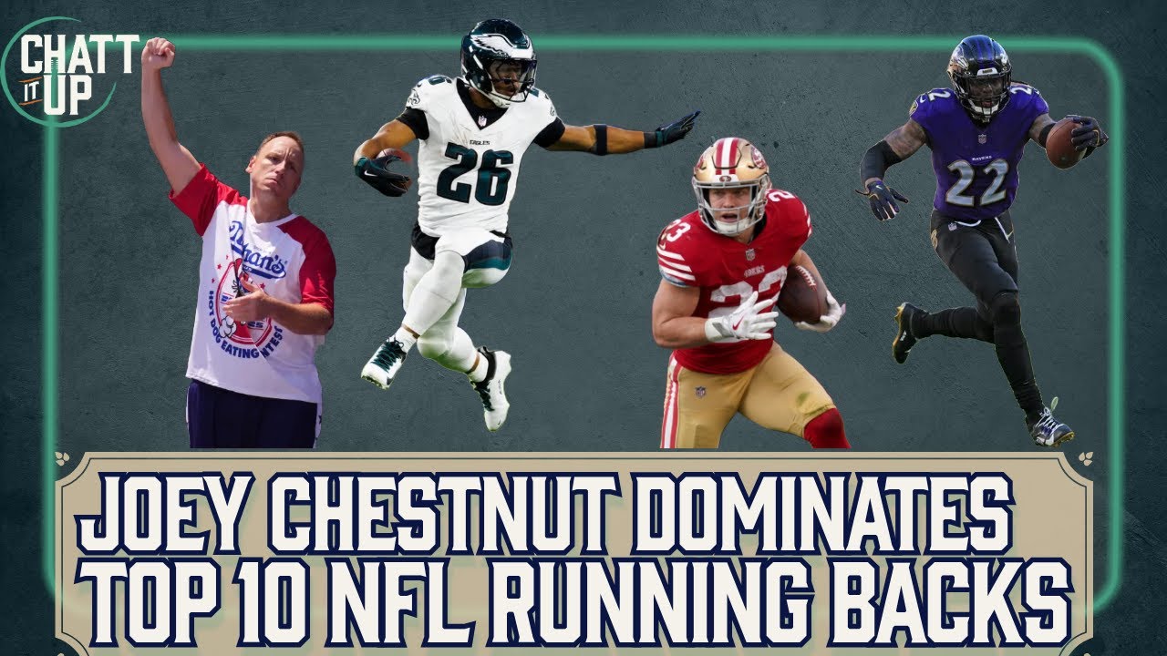 Ep. 131 - Joey Chestnut Dominates | Top 10 NFL Running Backs - YouTube