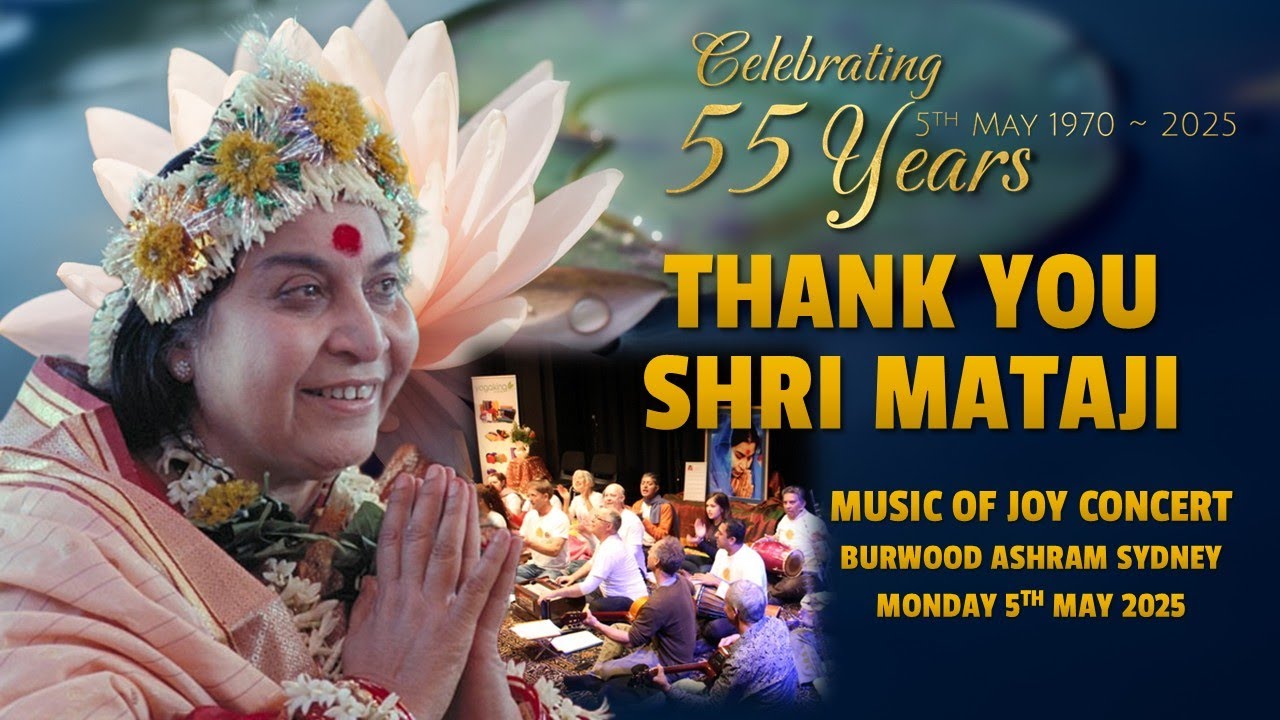 Celebrating 55 Years of Sahaja Yoga | Thank You Shri Mataji - Music of ...