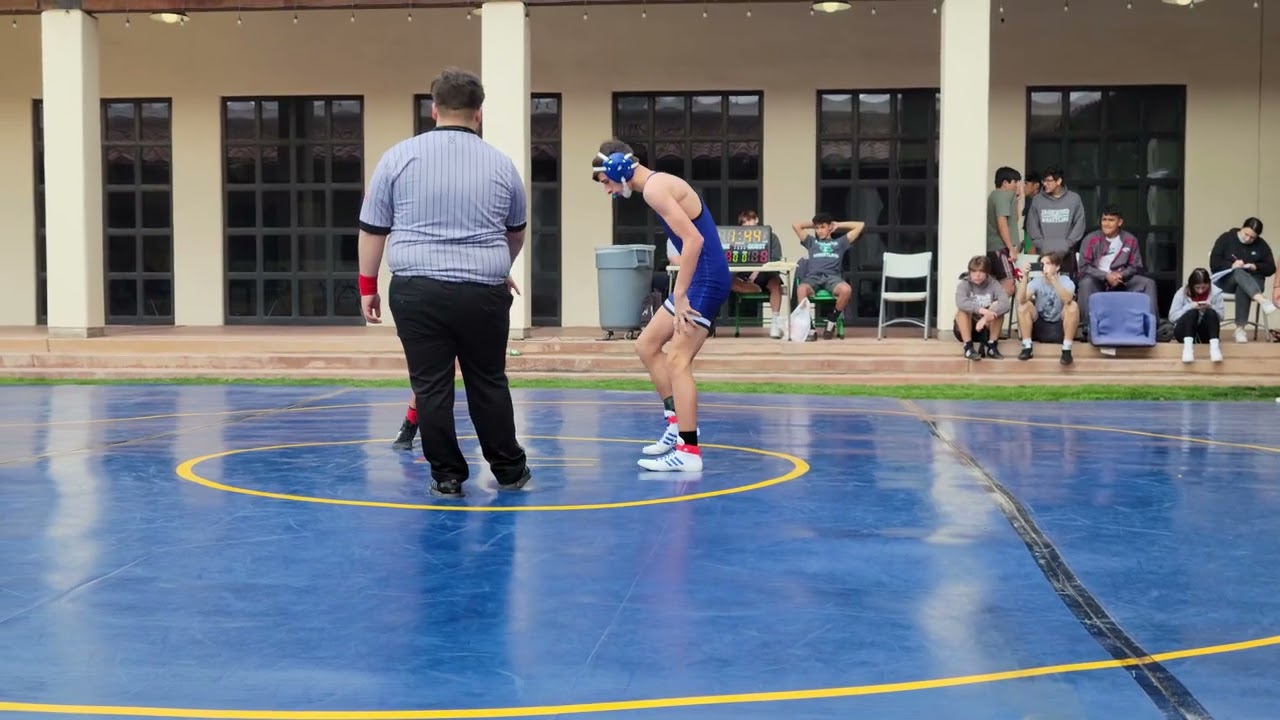 Jake Parr Canyon View Wrestling 126# : Yuma Catholic Jamboree vs ...