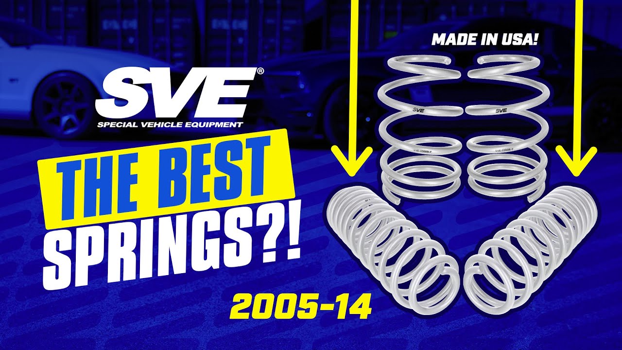 Best Springs for the 2005-2014 S197 Mustangs? | SVE Progressive Rate ...