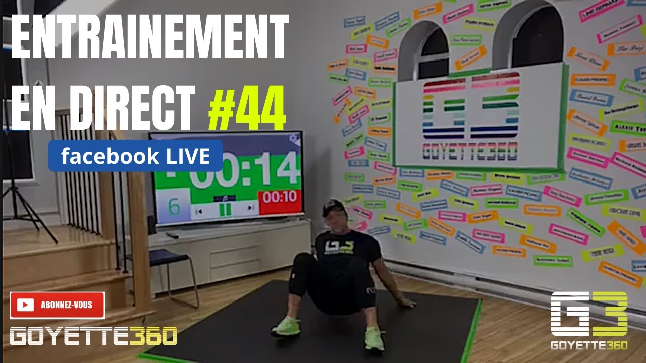 ENTRAINEMENT LiVE FB #44 - YouTube