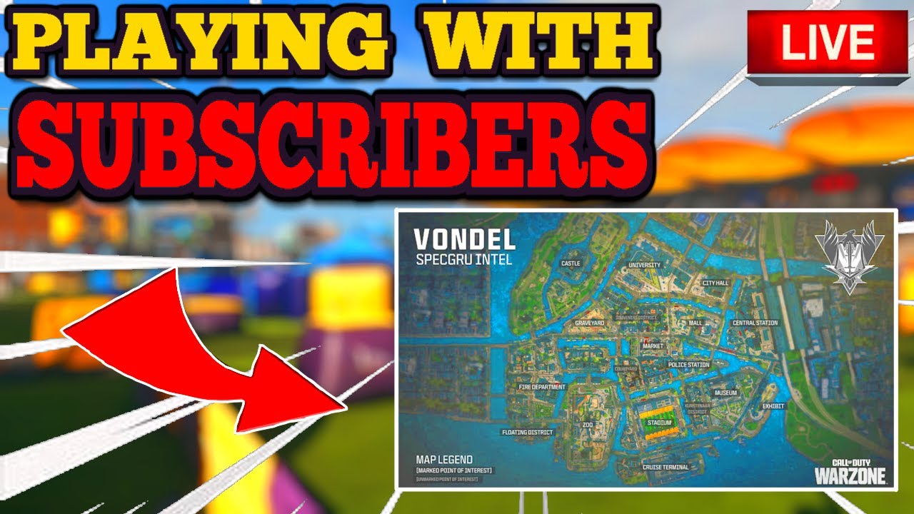 🔴LIVE - CoD Warzone: But YOU Choose The CHALLENGE! | Playing With ...