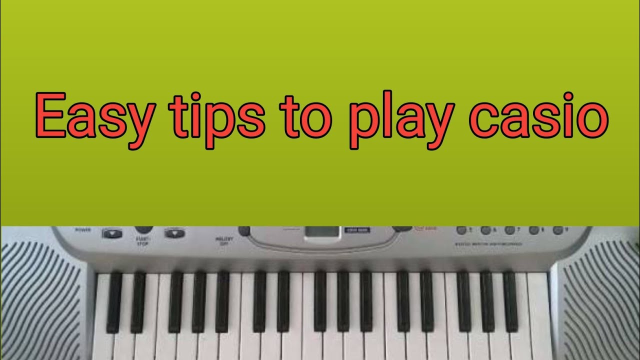 How to play songs on Casio || Casio Pitam - YouTube