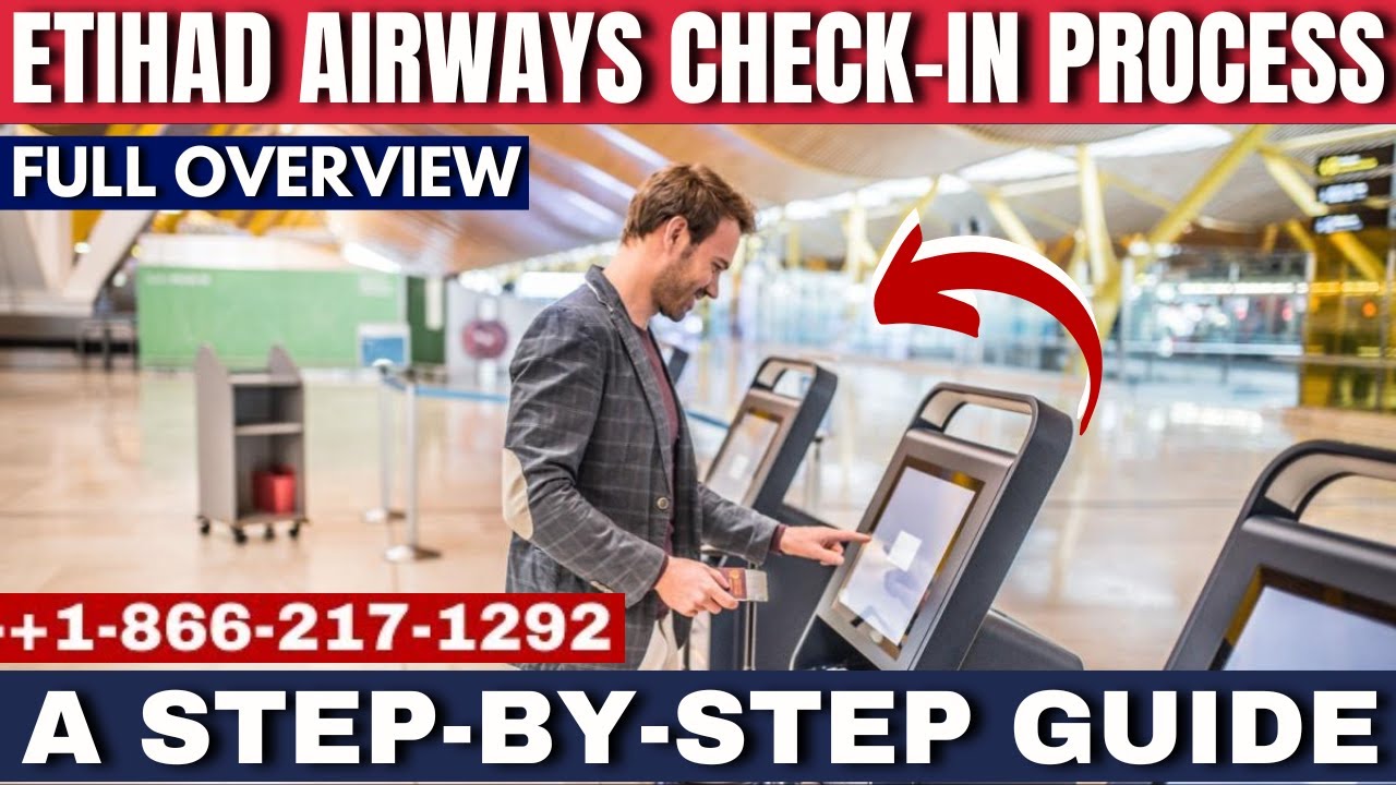 ️ How to Check In with Etihad Airways | Complete Guide 2025 - YouTube