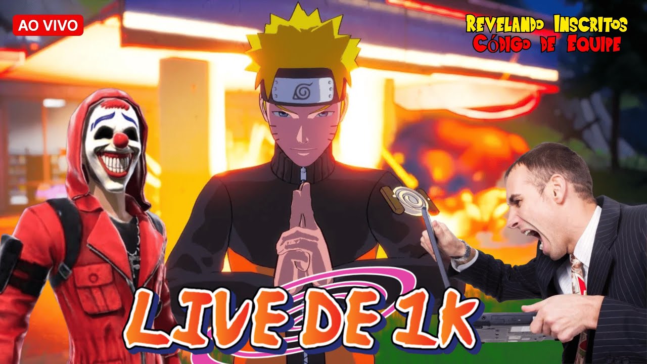 🔥 FIDOX AO VIVO 💥🎉💖 1.000 INSCRITOS!! OBRIGADO, FAMÍLIA!! 💖 RUMO AOS ...