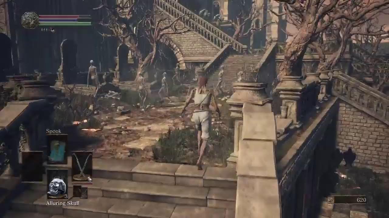 Suffering in ds3 (reload area on hit) - YouTube