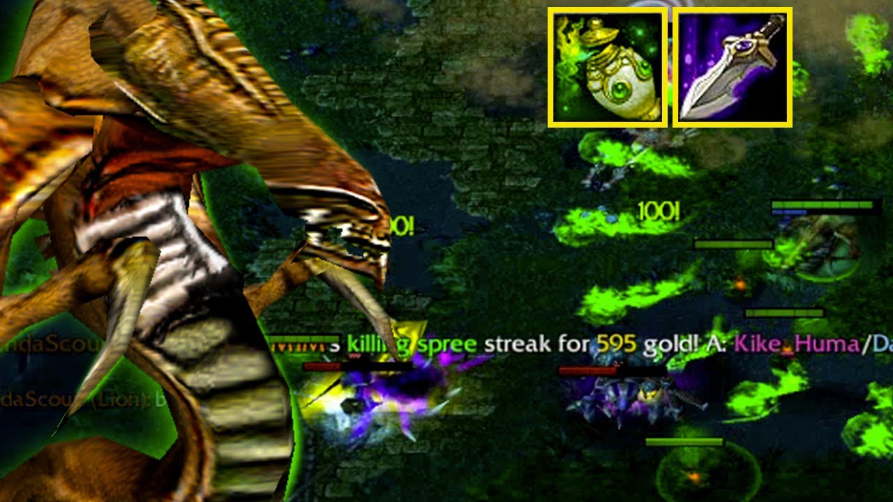 DOTA 1 VENOMANCER CON SPIRIT VESSEL FULL DAÑO MAGICO - YouTube