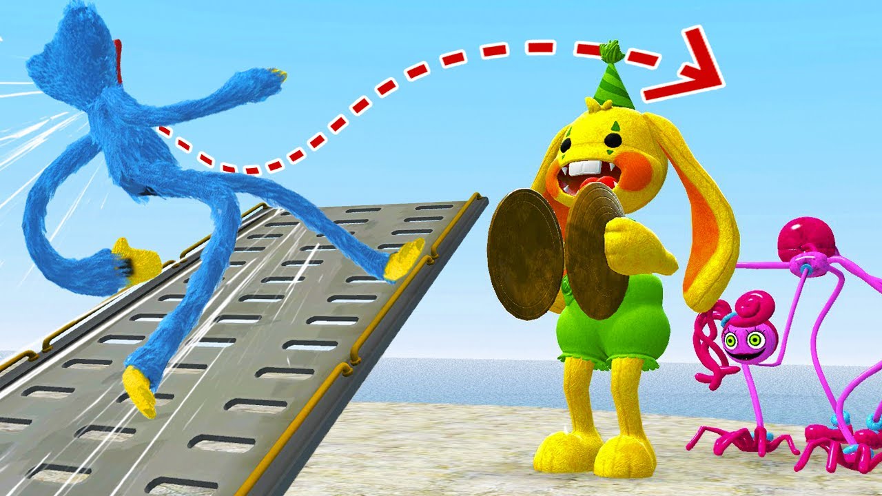 Who has the Longest Jump in Poppy Playtime?! (Garry's Mod) - YouTube