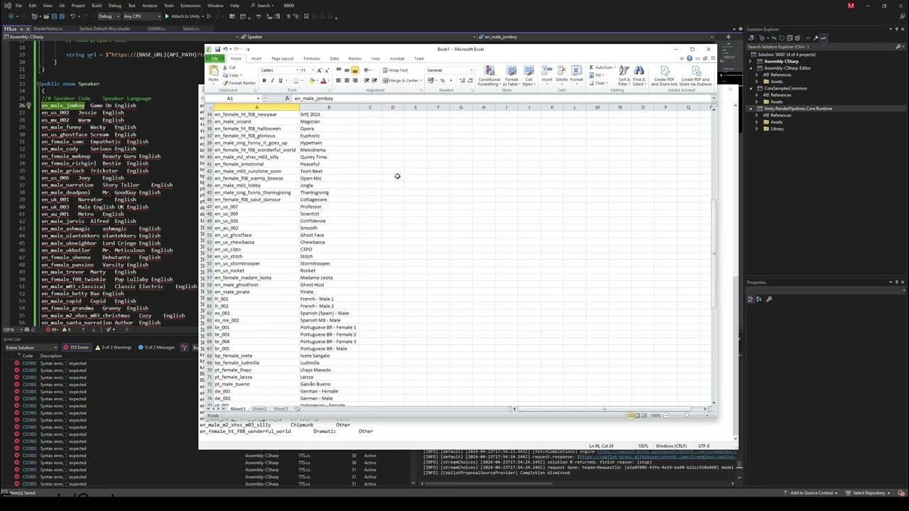 TikTok TTS (text to speech) in Unity - YouTube