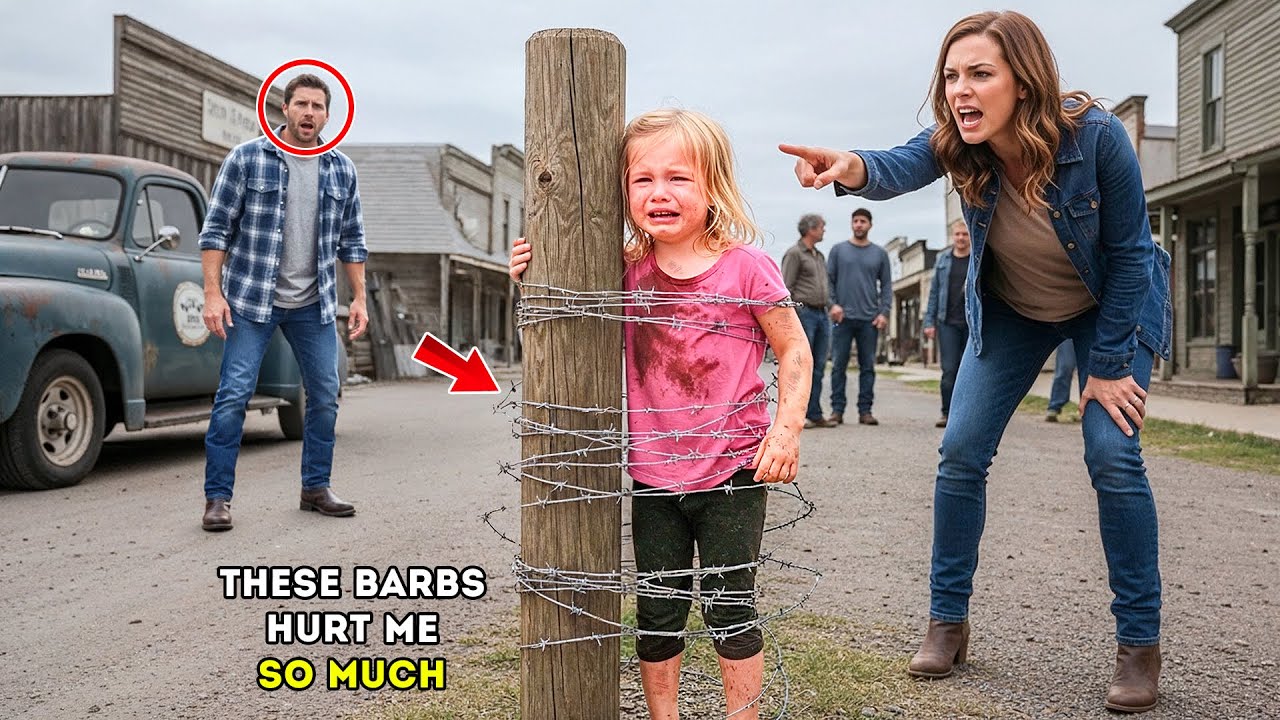A Single Dad Saw A Girl Tied With Barbed Wire On The Street… His Act ...