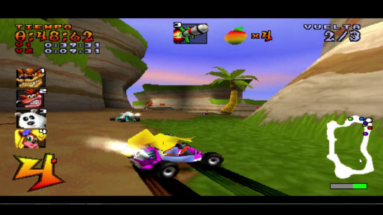 Crash team racing ps1 (Parte 1) - YouTube