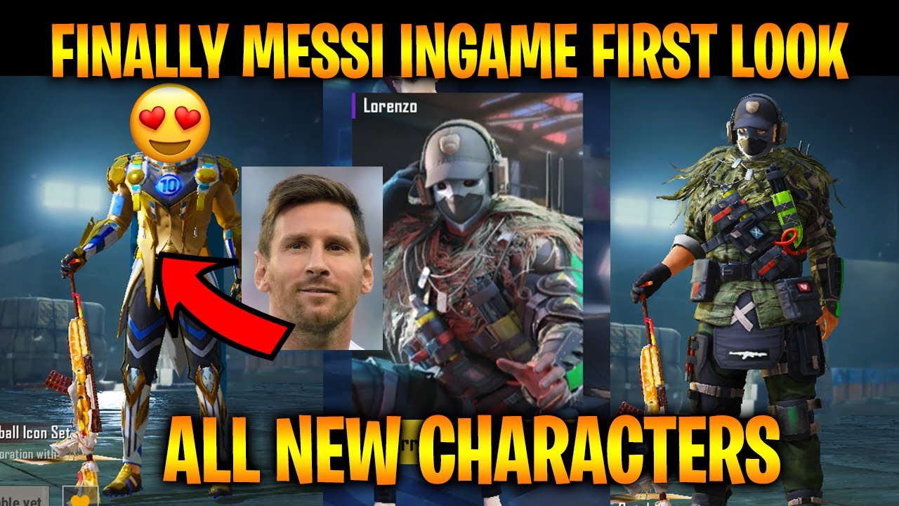 Finally Messi In-Game 3D Look Is Here || Loranzo + Laith Character ...