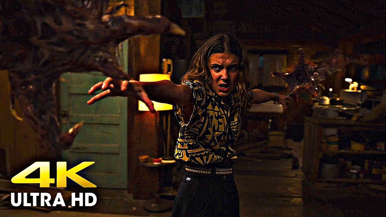Stranger Things 3 (2019) - Eleven VS The Mind Flayer Scene [4K UHD ...