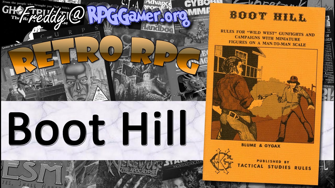 Boot Hill (TSR, 1975) | Retro RPG - YouTube