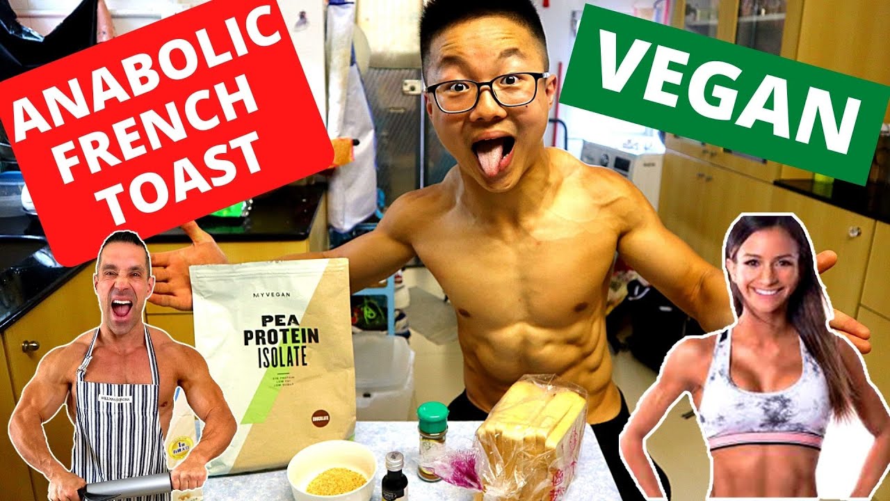 Vegan ANABOLIC FRENCH TOAST (Recipe from Vegan IFBB PRO, Natalie ...