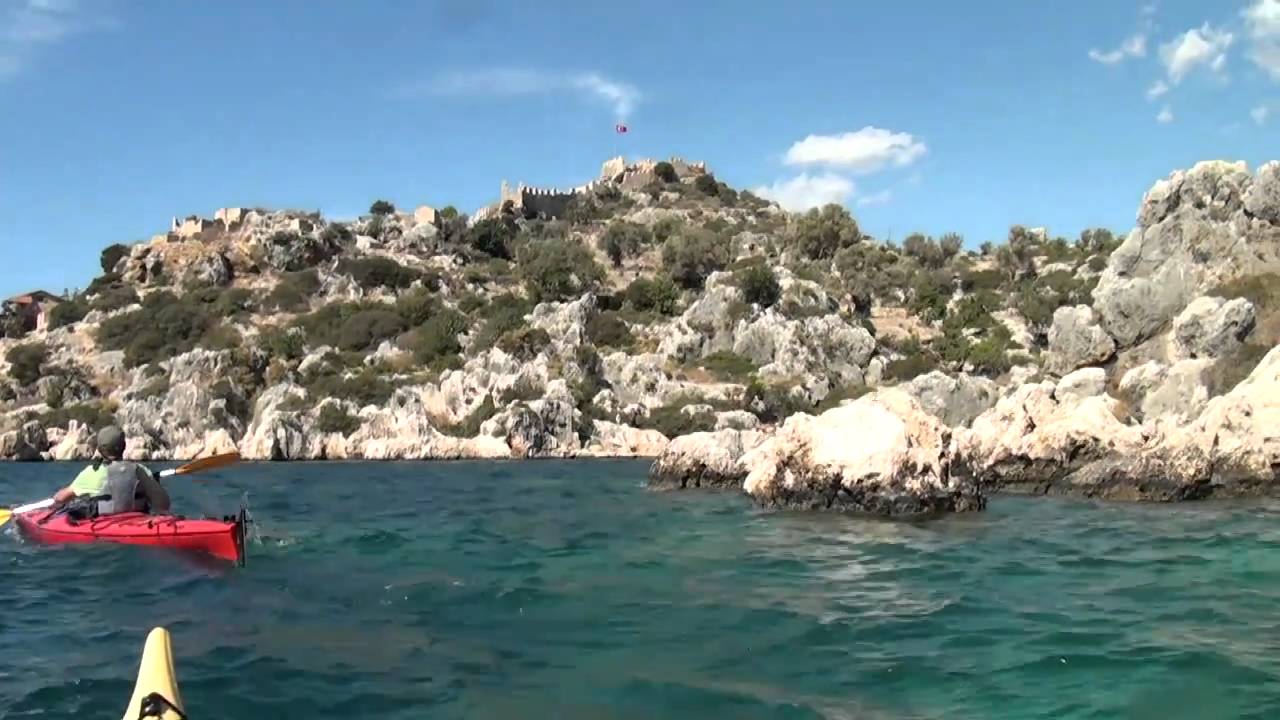 Kayaking the Lycian Coast, Turkey. Part 2 - YouTube