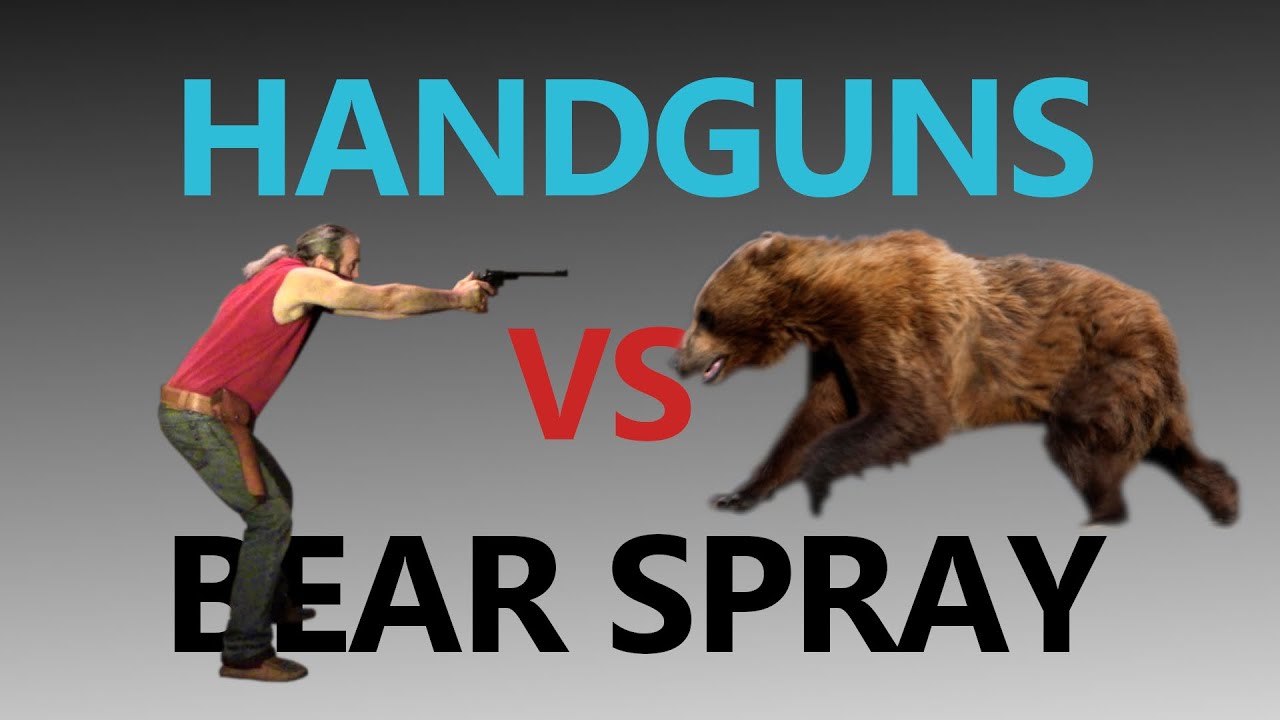 Handguns Vs Bear Spray (4K) - YouTube