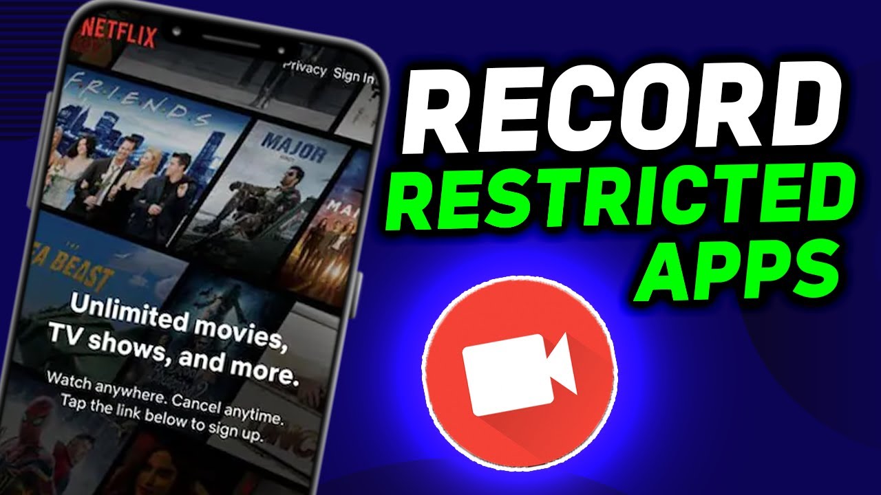 How To Screen Record Restricted Apps On Android | Full Guide (2024 ...