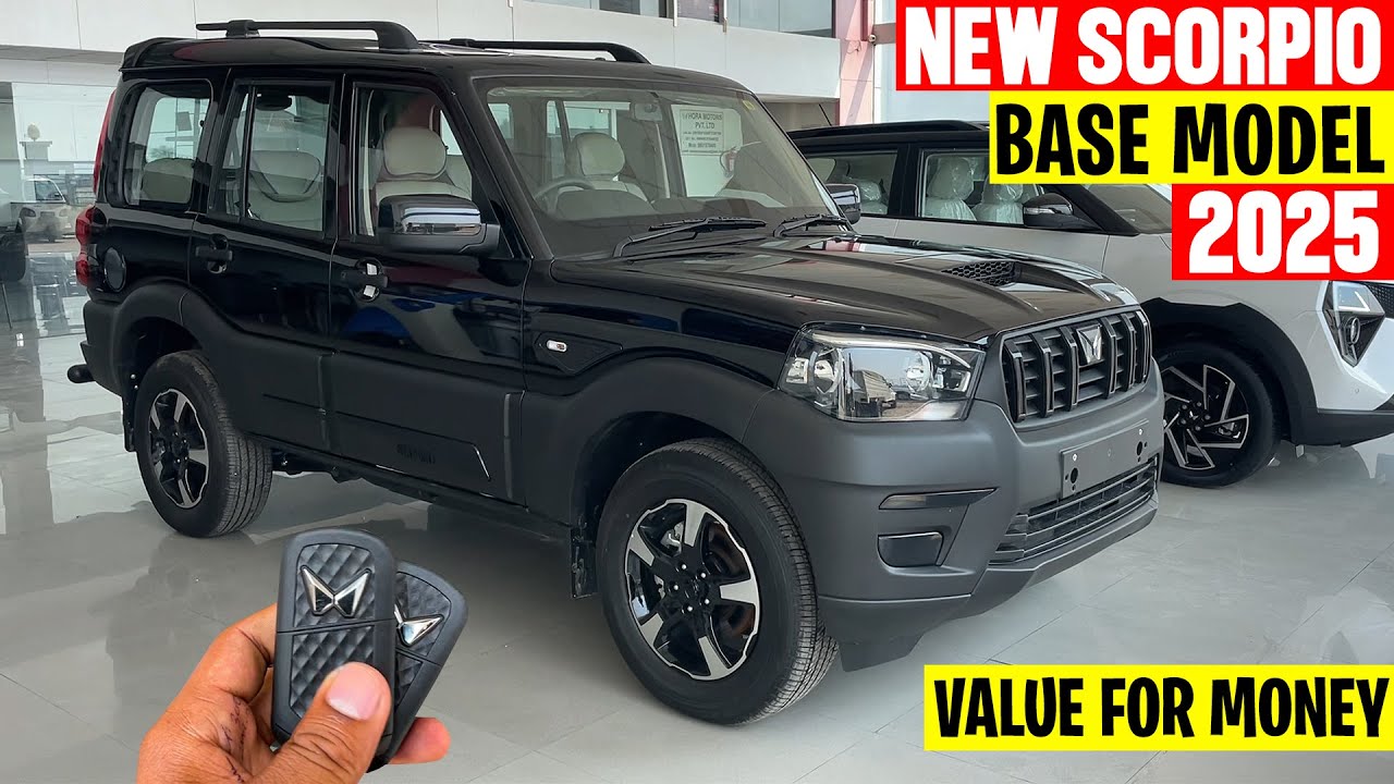 2025 New Mahindra Scorpio Classic S Base Model ️Price & Features - YouTube
