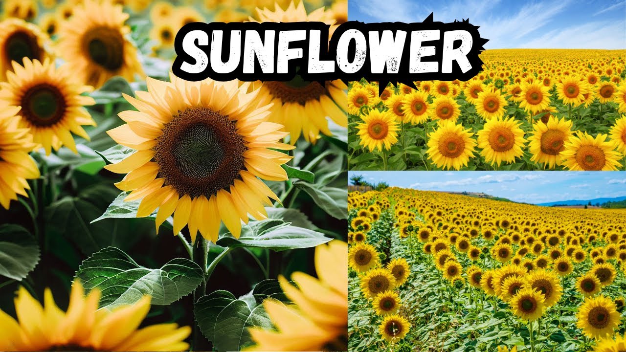 Sunflower | All about Sunflower for Kids | Learn about Sunflower for ...