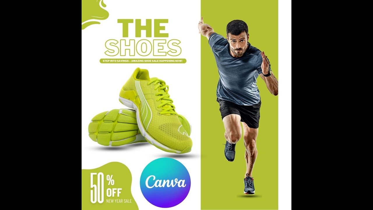 Shoes poster | Designed with Canva - YouTube