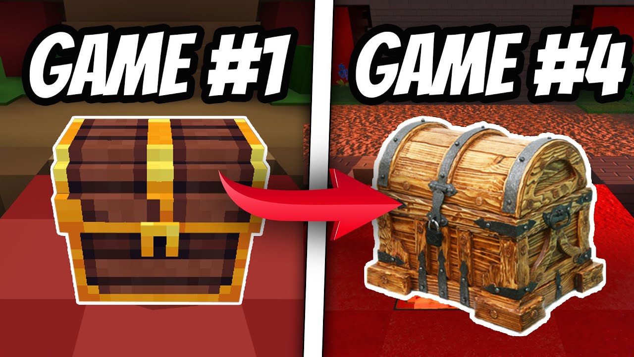 Treasure Wars, But Every Game it Gets MORE REALISTIC... - YouTube