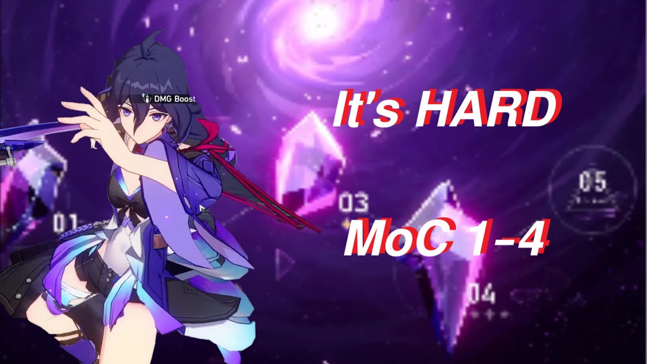 Memory of Chaos is Hard ( Really ) / HSR MoC 1-4 - YouTube