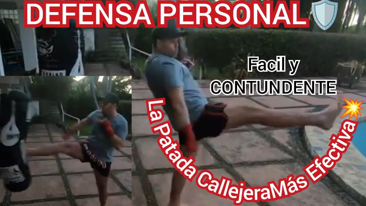 La Mejor Patada De Defensa - YouTube