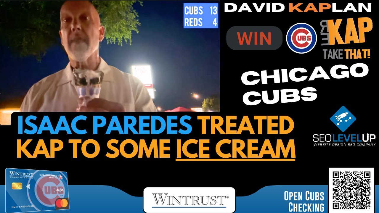 REKAP ⚾️ Cubs 13-4 Win Over the Reds - Isaac Paredes treated Kap to ...